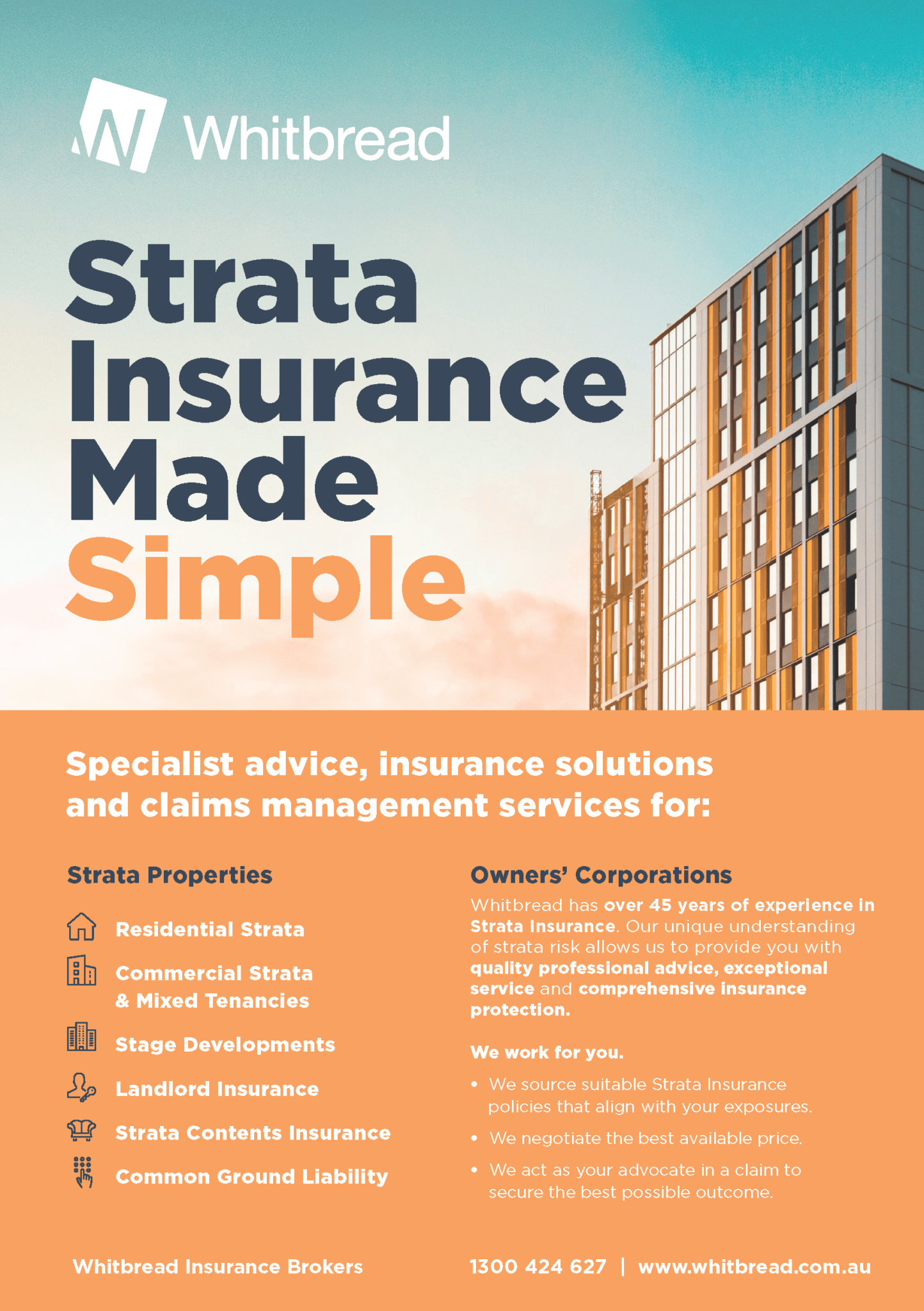 Strata Managers – Insurance Made Simple – Whitbread Insurance Brokers